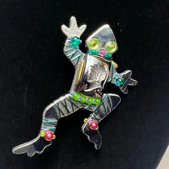 Liztech | Jewelry | Vintage Liztech Artisan Jewelry 997 Lizard Brooch ...